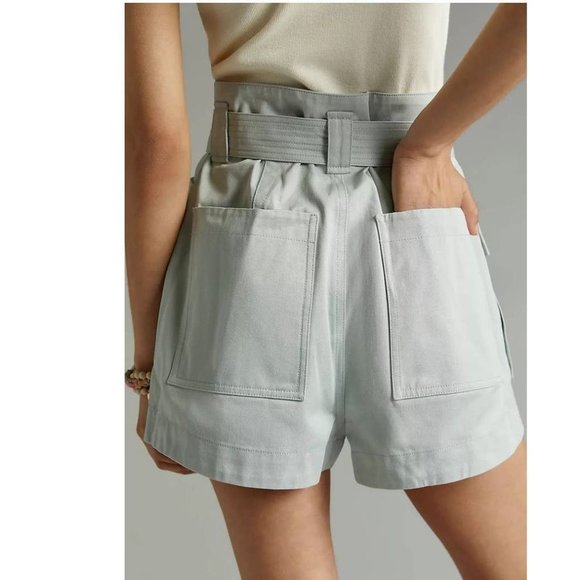 Anthropologie | Shorts | Anthropologie Magali Pascal Belted Utility Shorts | Poshmark